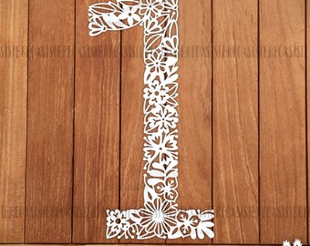 Number 1 Svg, Digital Download, Numbers, One - Etsy