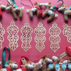 Christmas Bauble Svg Bundle Designs for Cricut and Silhouette ...