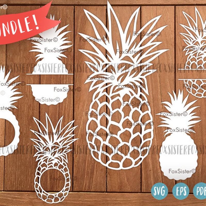 Pineapple Svg - Etsy
