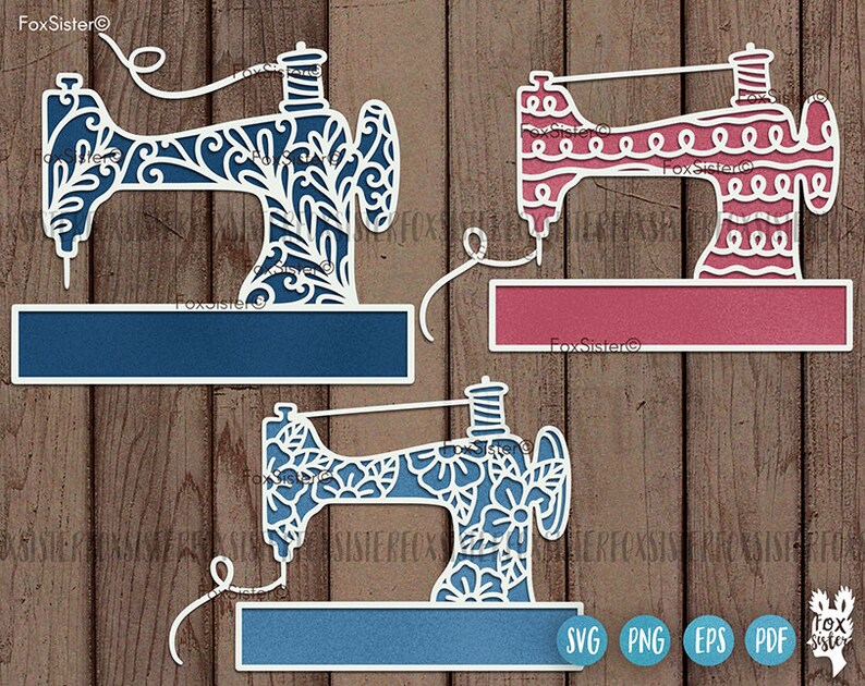 Sewing Machine Svg Designs for Cricut and Silhouette Sewing - Etsy UK