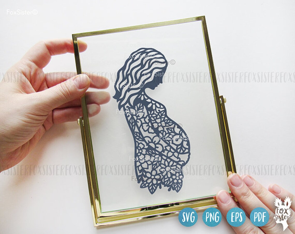 Expectant Mother Svg Pregnancy Svg New Mom Svg Floral Baby | Etsy