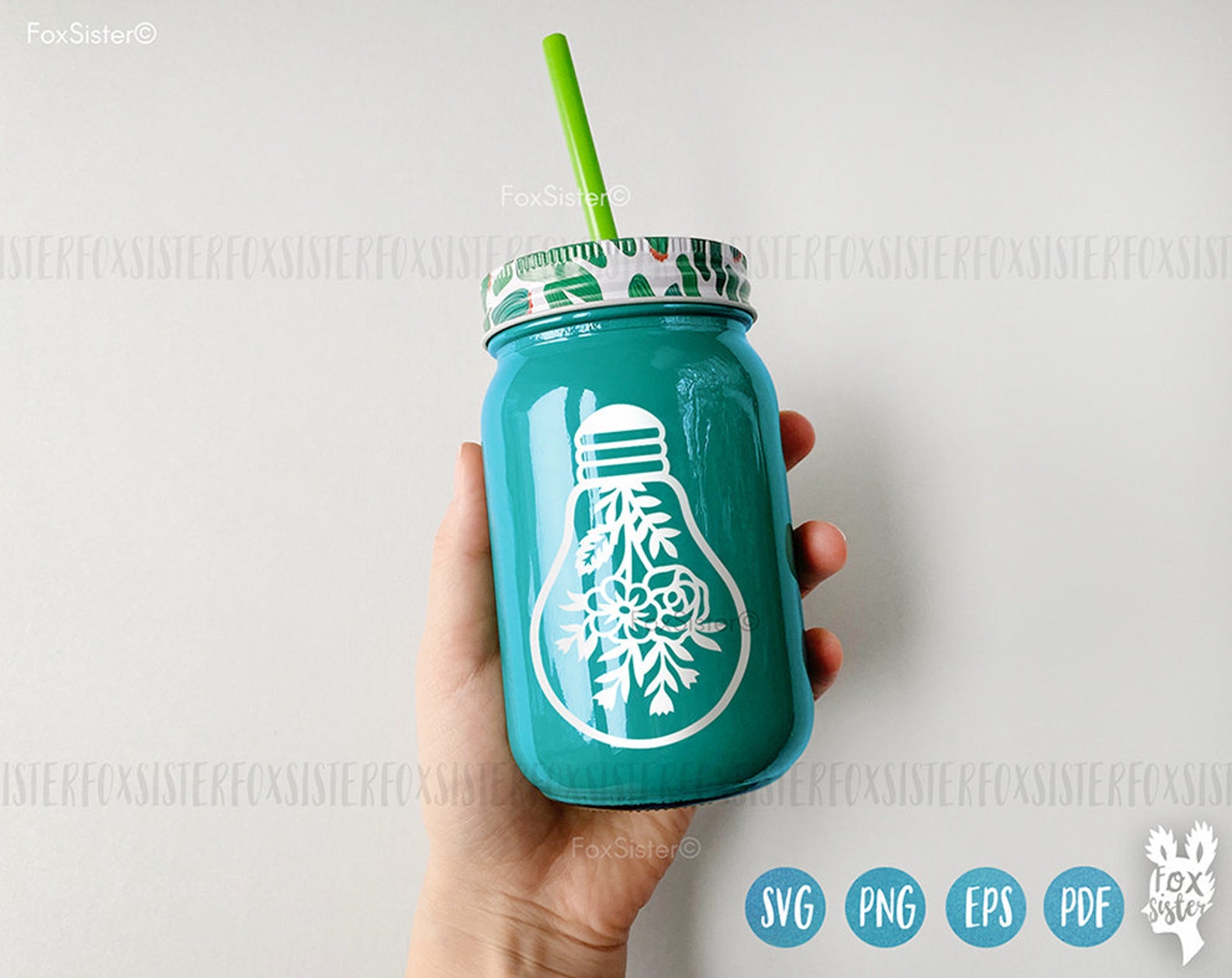 Plants Svg for Cricut and Silhouette Light Bulb Svg Nature - Etsy