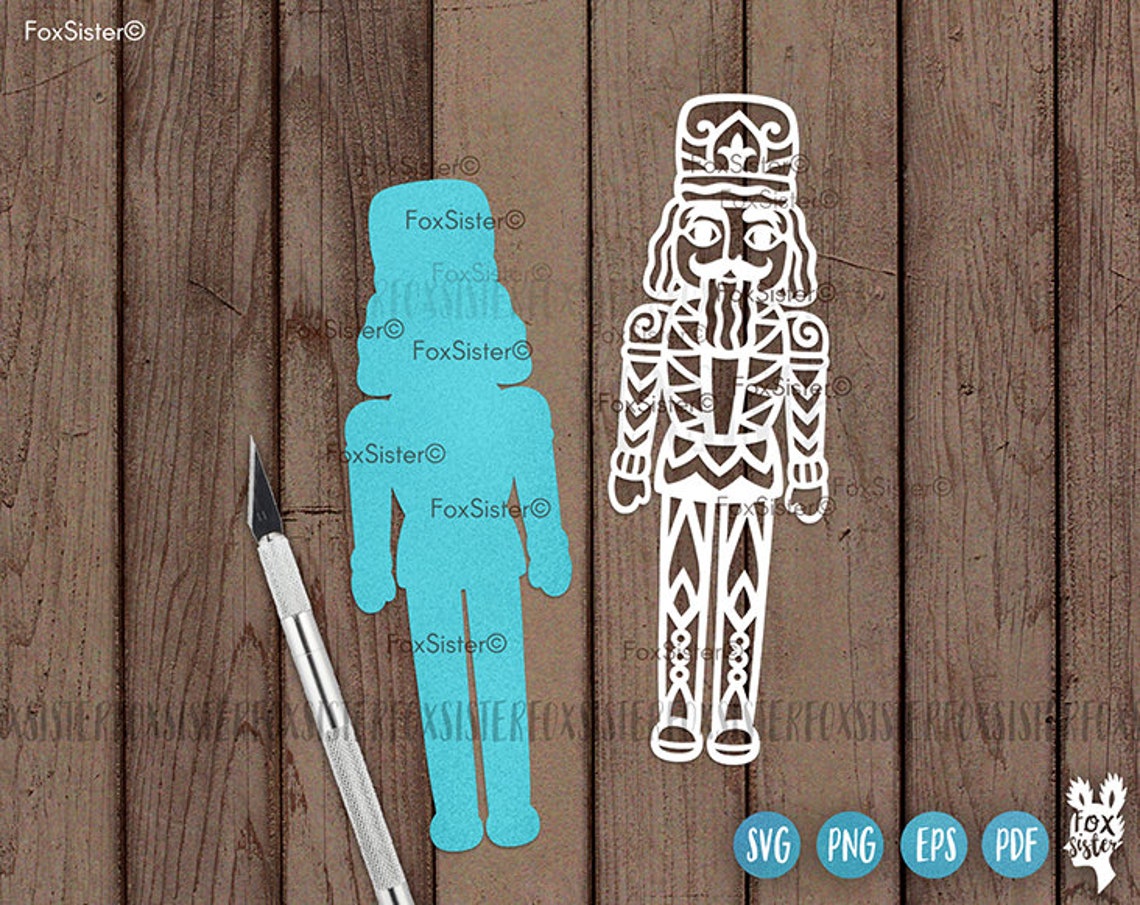 Nutcracker Svg Nutcracker Svg Cut File Christmas Svg Files | Etsy Canada
