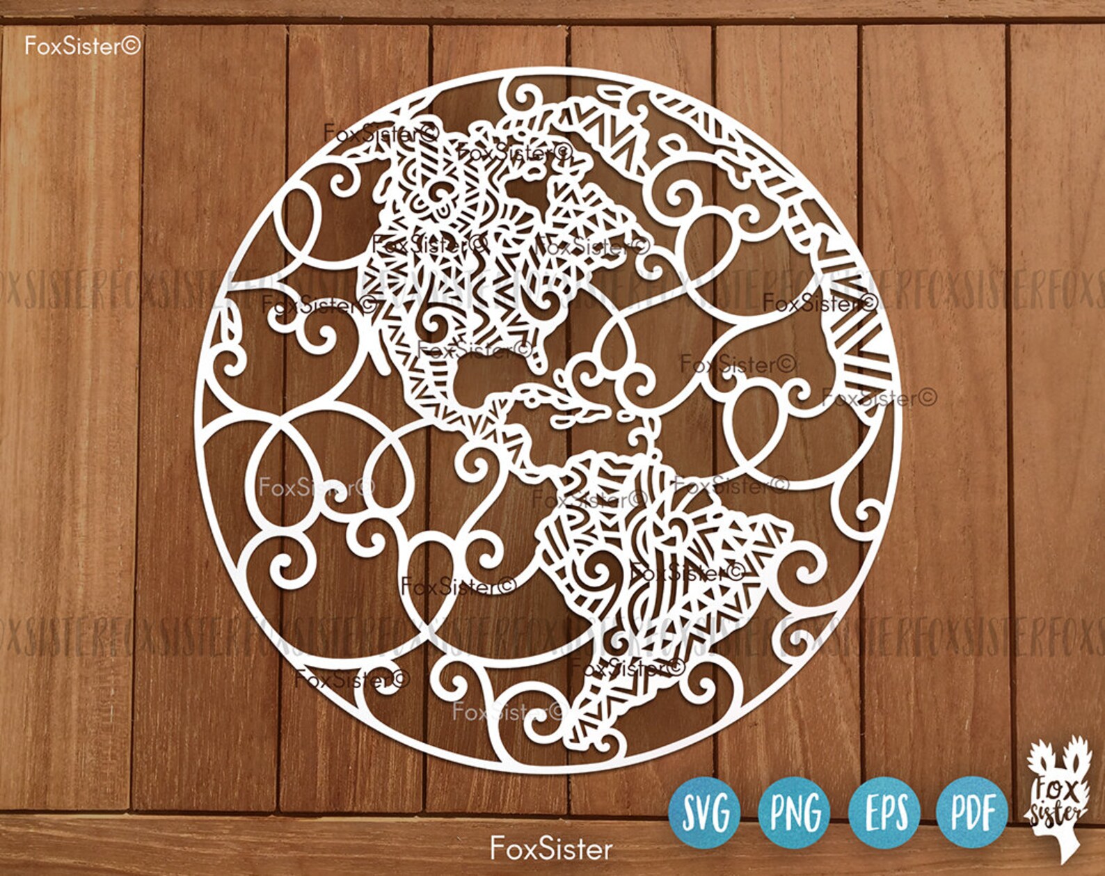 Earth Svg Design for Cricut and Silhouette, Globe Svg, World Svg, USA ...