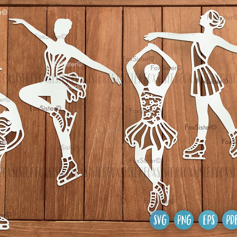 Figure Skating Svg - Etsy