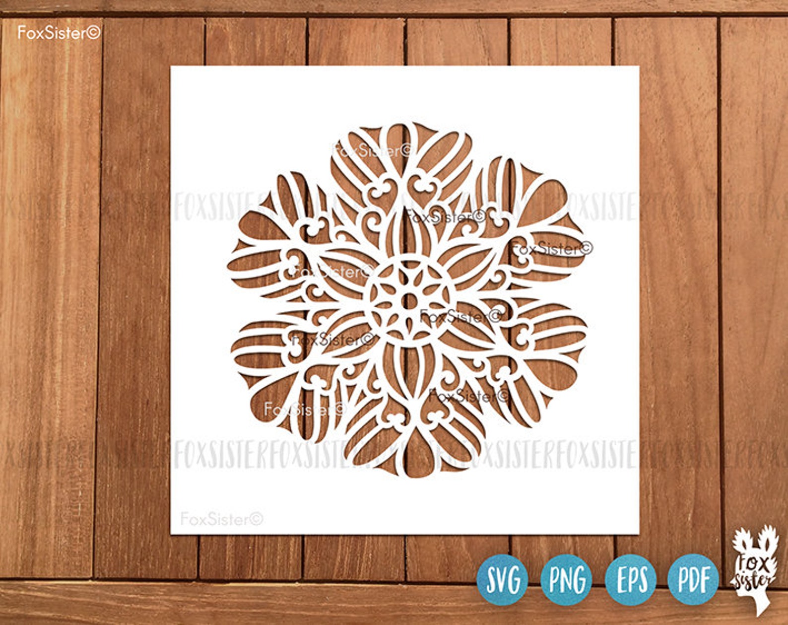 Big Flower Svg Flower Svg Cut File Cut in Flower Svg Flower | Etsy