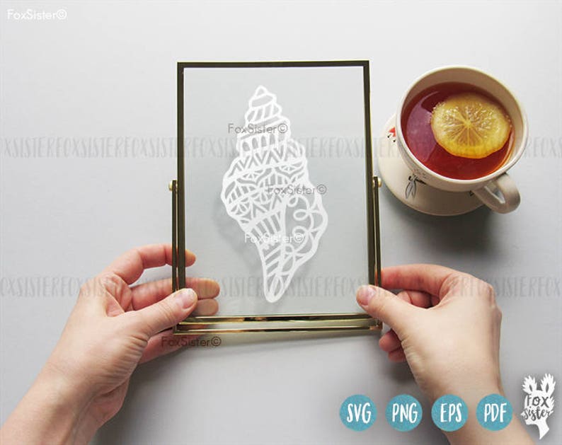 Mandala Shell SVG Bundle Tribal Shell Svg Seashells Svg - Etsy Canada