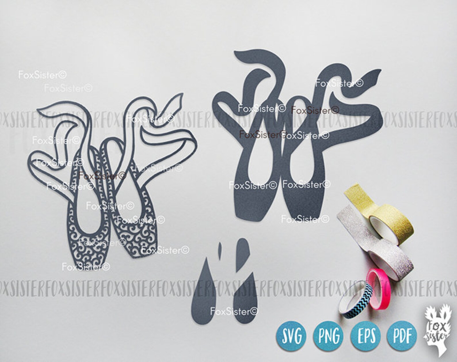 Ballet Shoes Svg Png Design, Ballerina Svg, Ballet Svg Vector Art ...