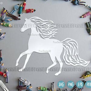 Bundle svg 4 chevaux pour Cricut et Silhouette, svg animaux, beaux ...