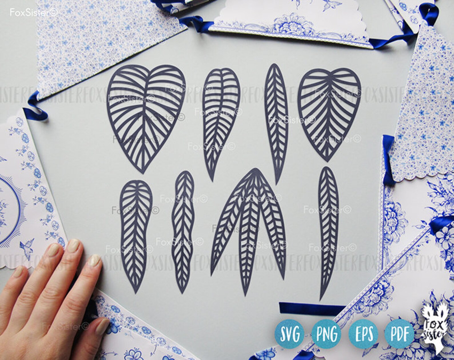 Leaf Svg Bundle SET 8 Leaf Svg Cut File Designs Leaves - Etsy UK