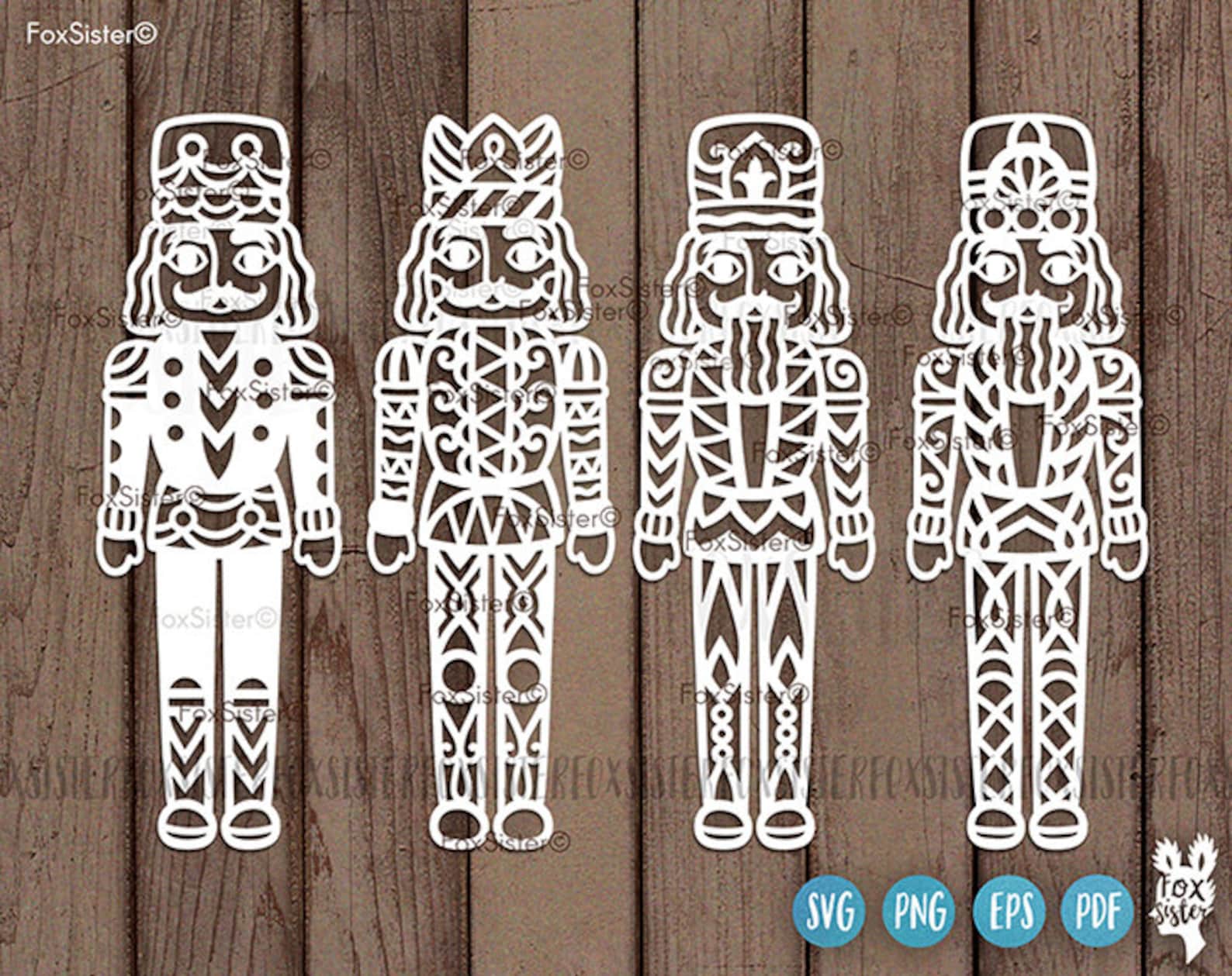 Nutcracker Svg Nutcracker Svg Cut File Christmas Svg Files | Etsy