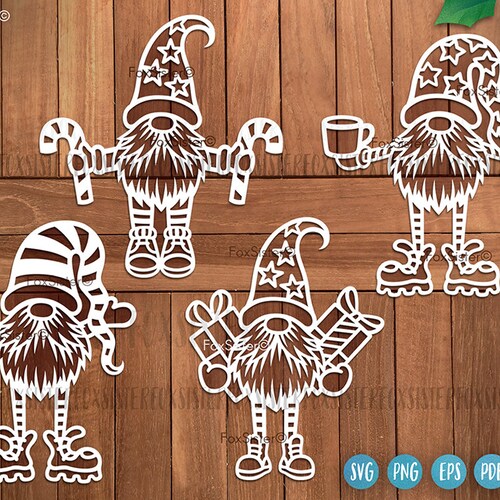 Gnome Svg Bundle for Cricut and Silhouette Gnome Svg Files - Etsy