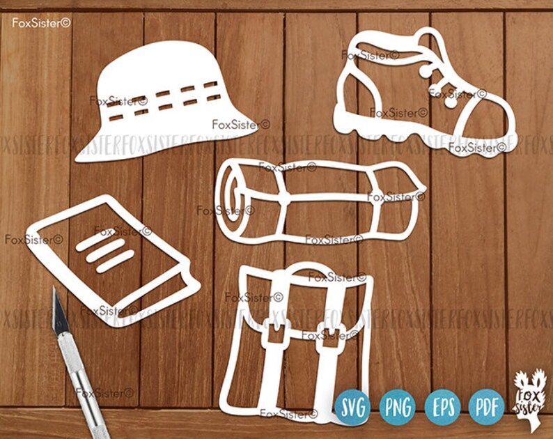 Camping Svg Bundle! Camper Svg, Camping Clipart Happy Camper Svg ...