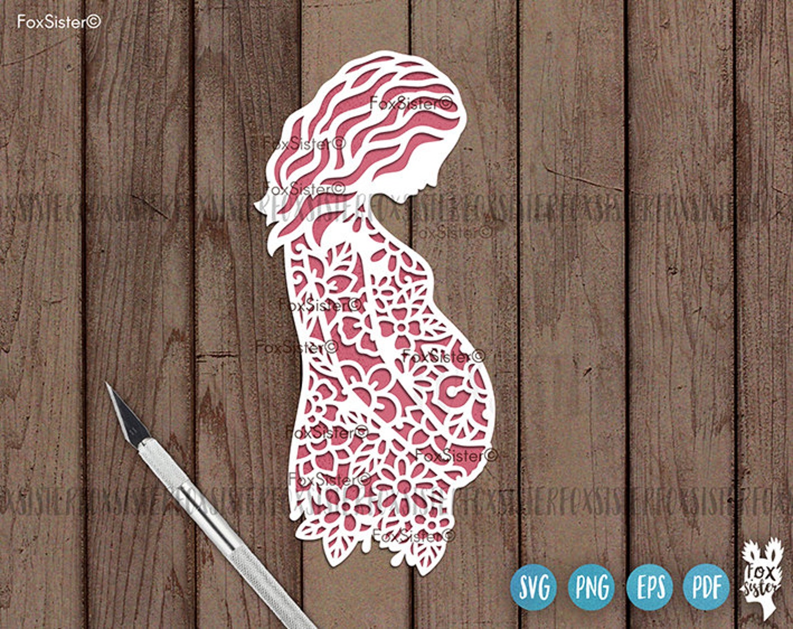 Expectant Mother Svg Pregnancy Svg New Mom Svg Floral Baby | Etsy