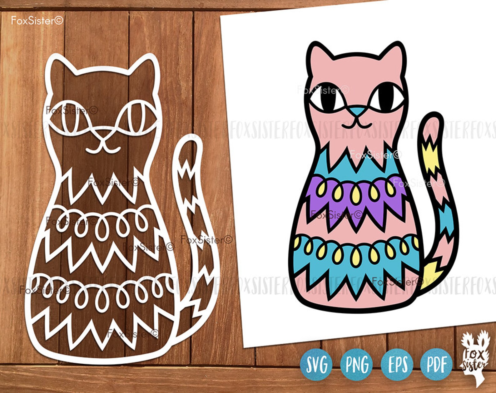 Cat Svg for Cricut and Silhouette Cats Svg Pets Svg - Etsy