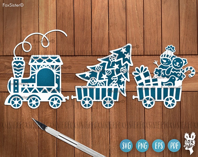 Train Set Svg Bundle Christmas Toy Svg Christmas Tree Svg - Etsy UK