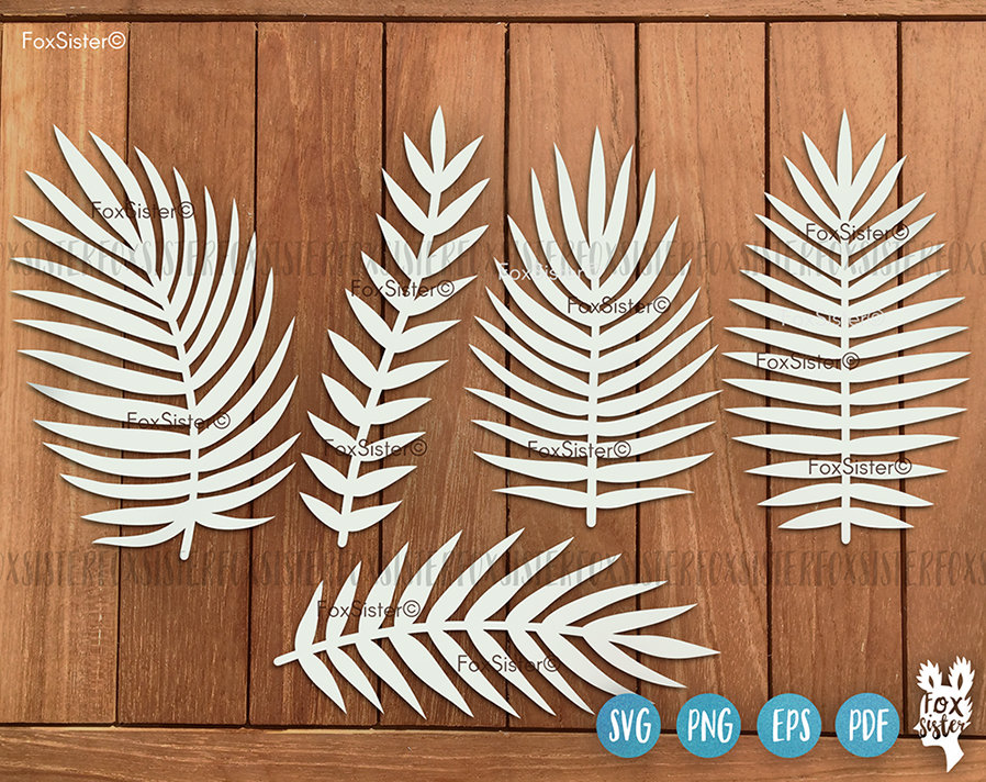 Fern Leaf Svg for Cricut and Silhouette Leaf Svg Nature Svg - Etsy