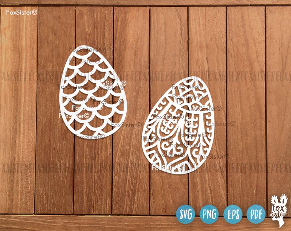 Ostereier SVG SET 1 Vorlage Osterei Ostern geschnitten Datei - Etsy.de