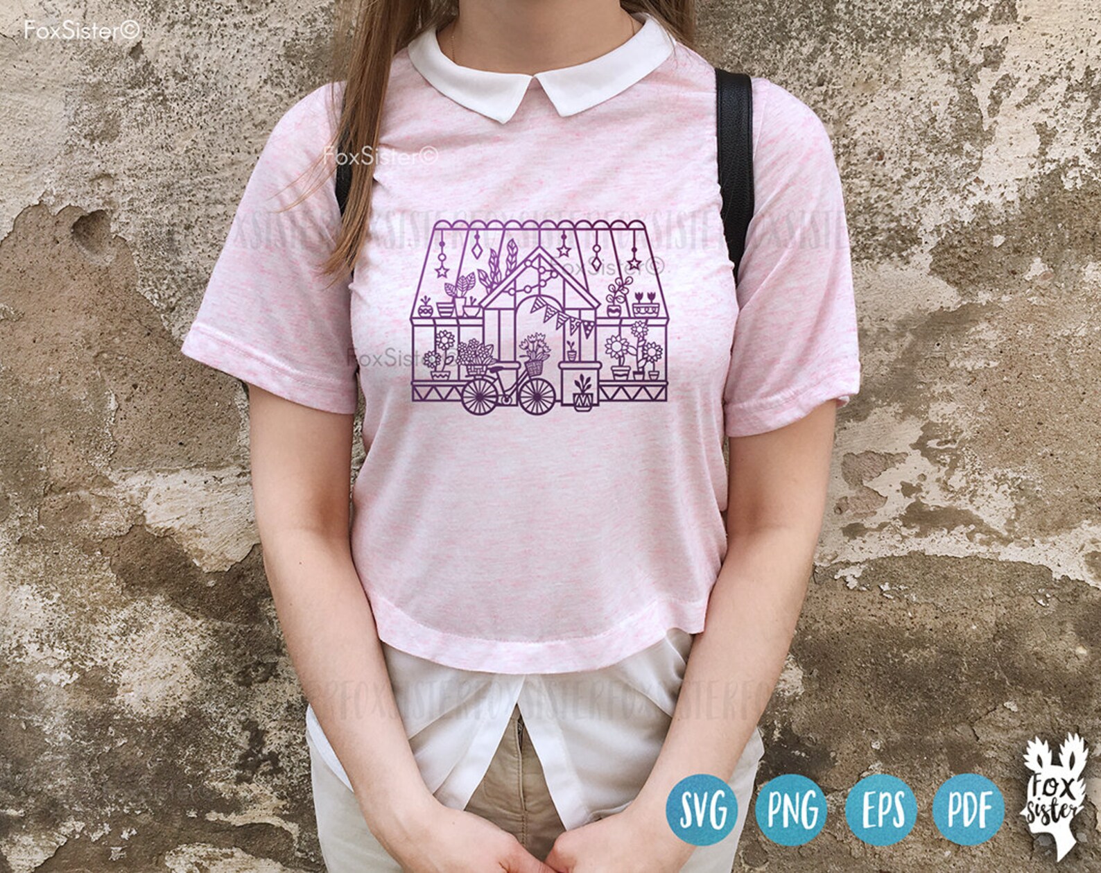 Greenhouse Svg Design for Cricut and Silhouette Bicycle Svg - Etsy