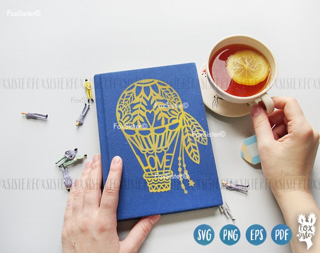 Air Balloon Svg Air Balloon Cut File Air Balloon Clipart | Etsy