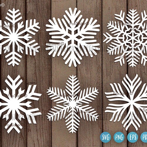 Snowflakes SVG Bundle SET 11 for Cricut and Silhouette - Etsy