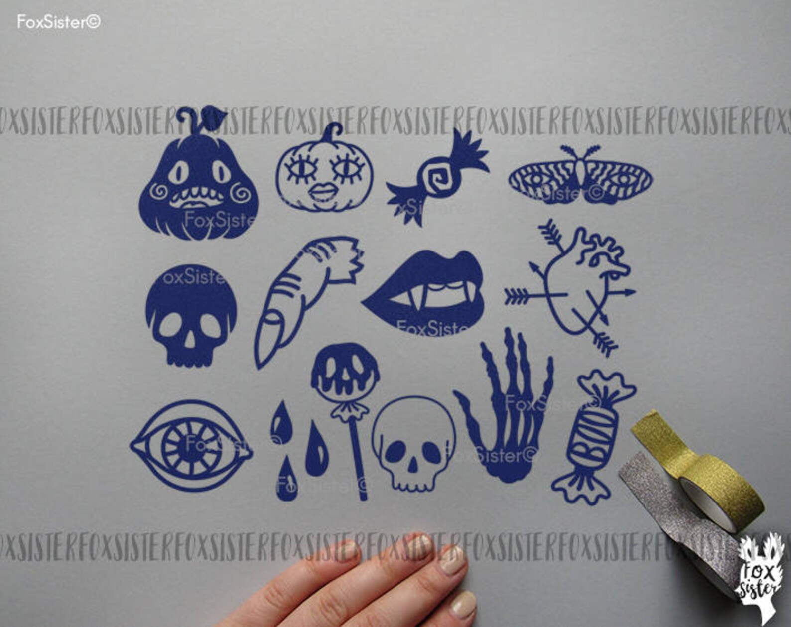 Halloween Svg Bundle, Halloween Silhouette Clipart, Halloween Cut Files ...