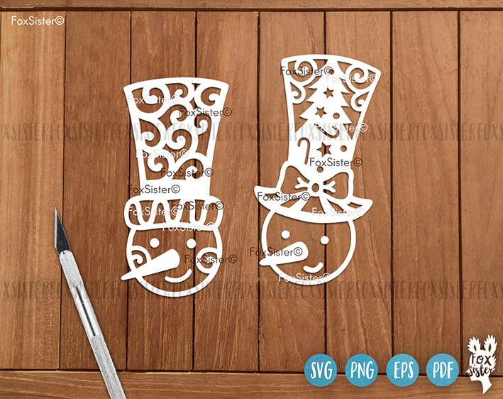 Snowmen Svg Bundle Snowman Clip Art Svg Monogram Frame - Etsy
