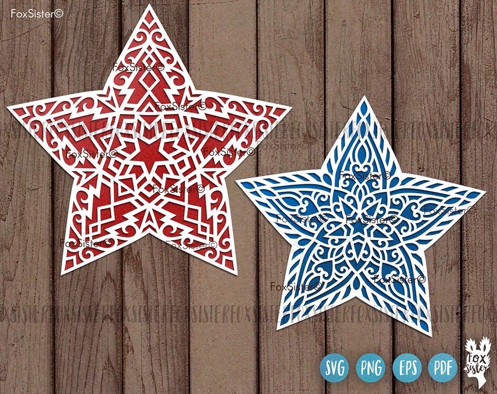 Stars Svg Bundle SET 15 Christmas Svg Bundle Star Svg Happy - Etsy