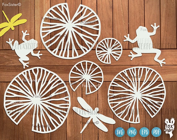 Lily Pad Cut Out Pattern