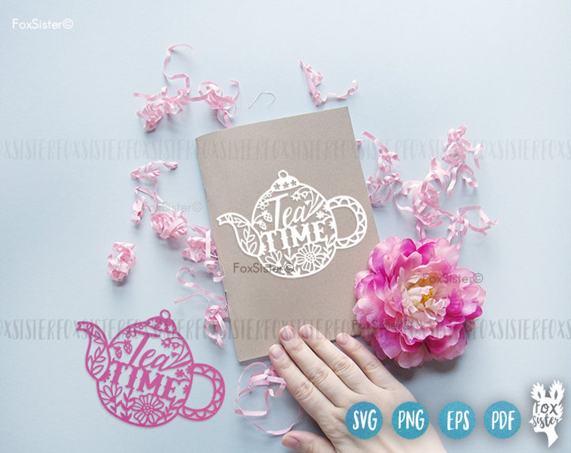Tea Time Svg Teapot Svg Kitchen Svg Tea Svg Cutting File - Etsy