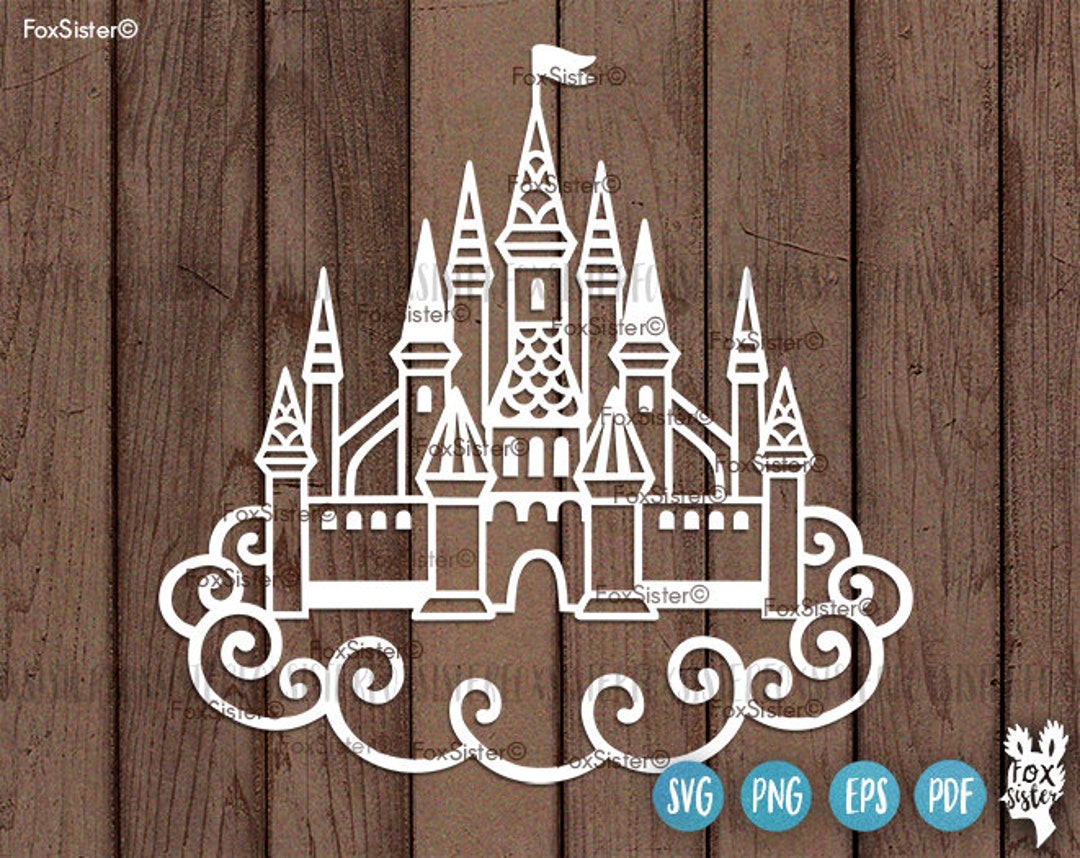 Castle Svg, Castle Cut File, Castle Clipart, Fairy Tale Svg, Magic Svg ...