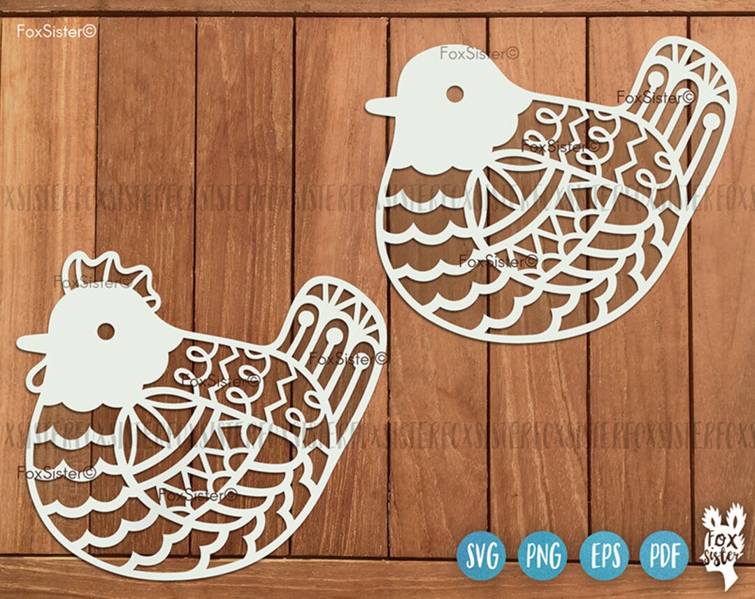 Chicken and Cockerel Svg for Cricut and Silhouette, Chicken Svg ...