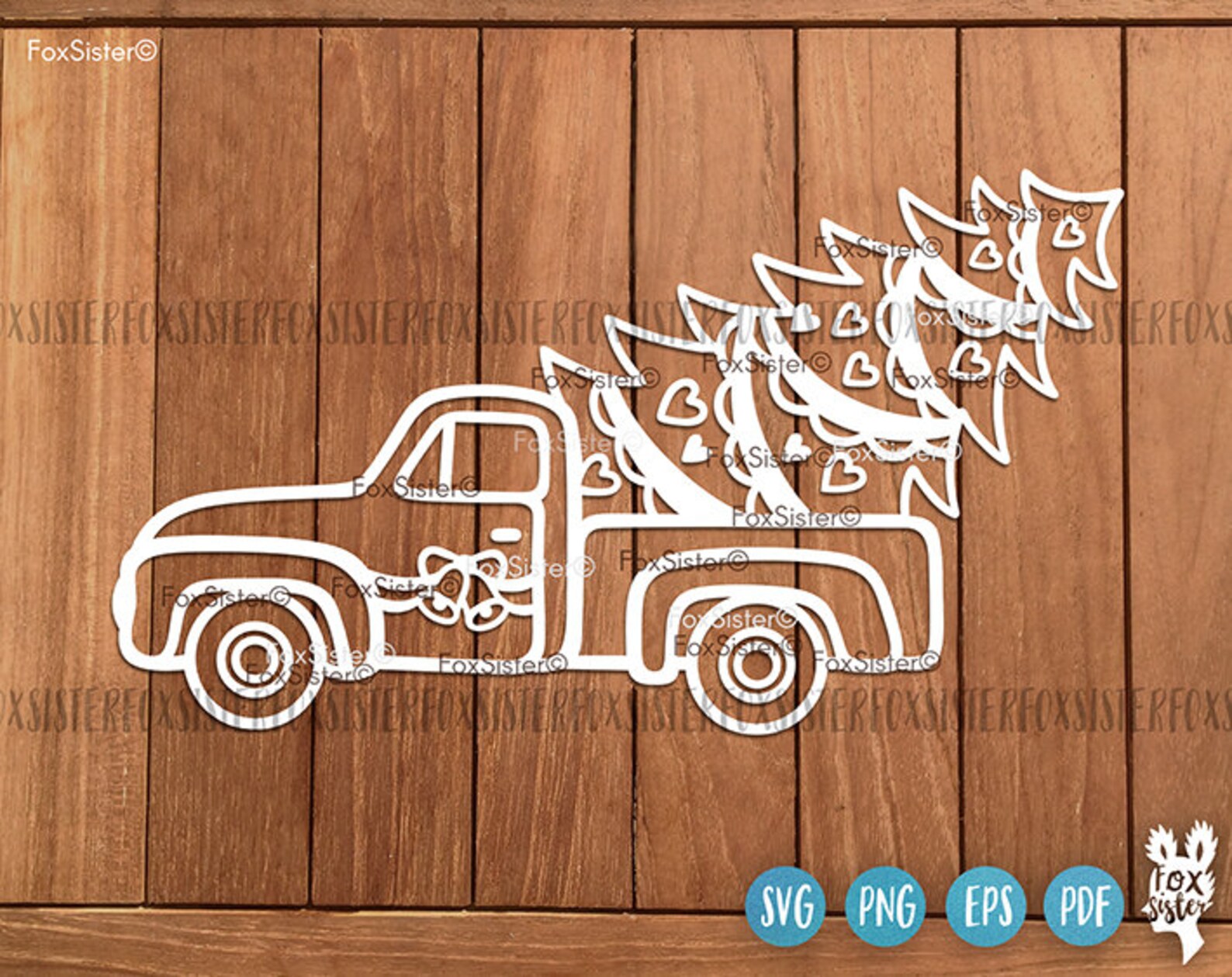 Christmas Truck Svg Cutting File Old Truck Svg Christmas Svg - Etsy