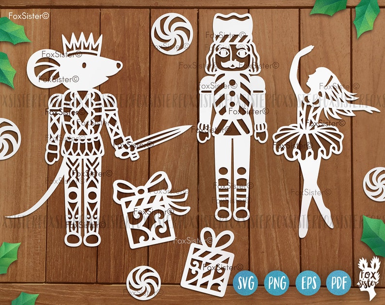 Nutcracker Svg Bundle for Cricut and Silhouette Christmas - Etsy