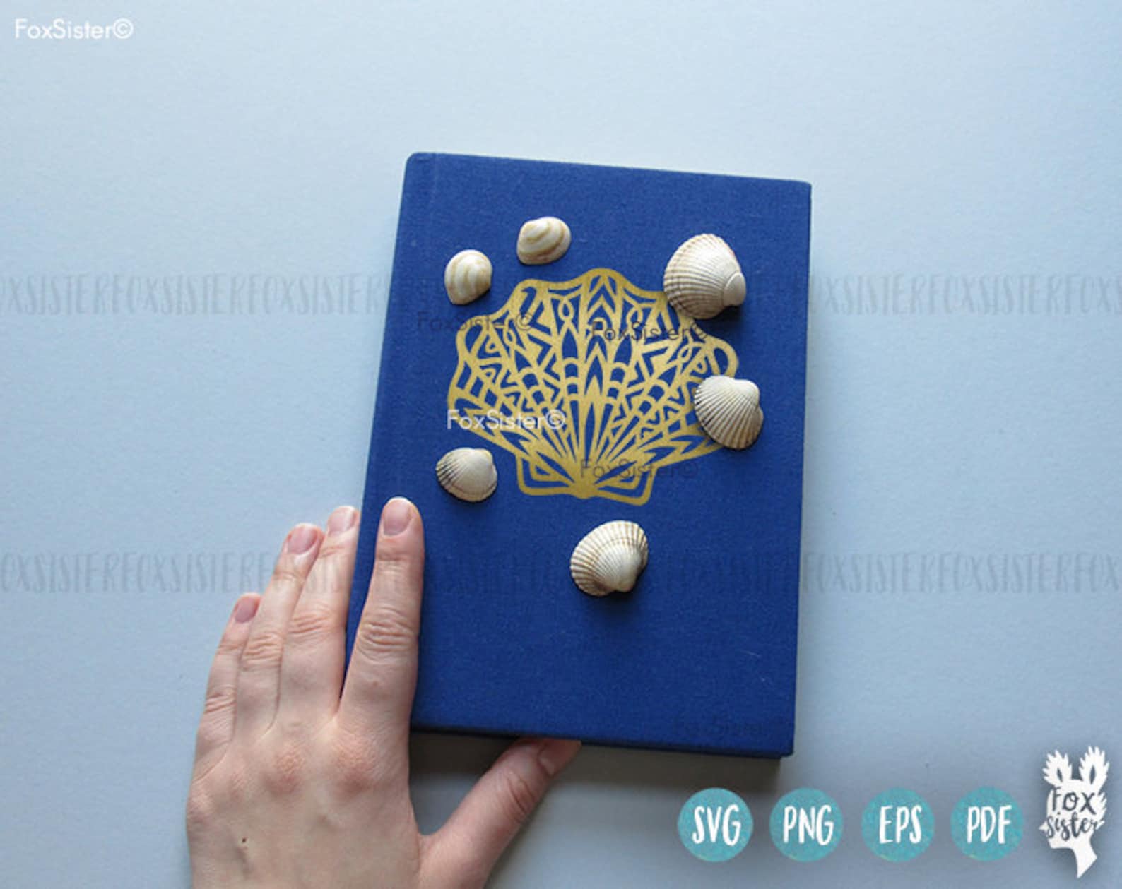 Mandala Shell SVG Bundle! Tribal Shell Svg, Seashells Svg, Beach Svg ...