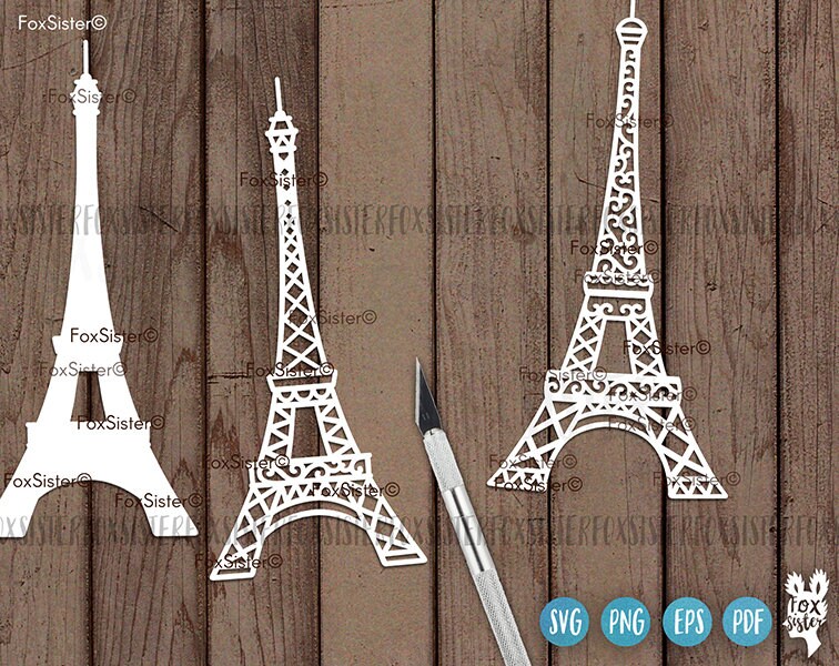 Paris Svg Bundle, Eiffel Tower Svg Fashion, Love Svg, Shopping, Travel ...