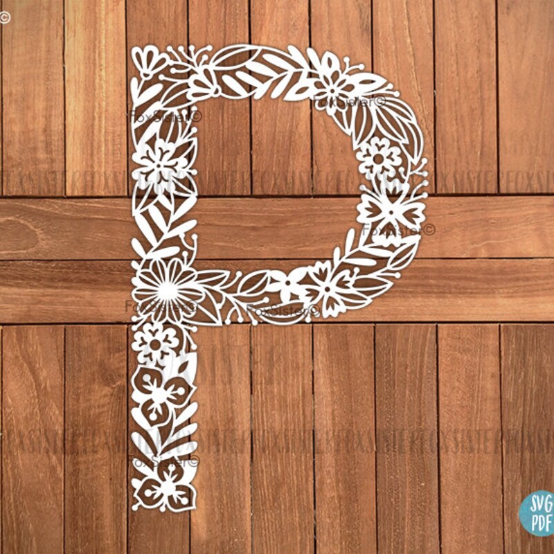 Letter P Svg - Etsy