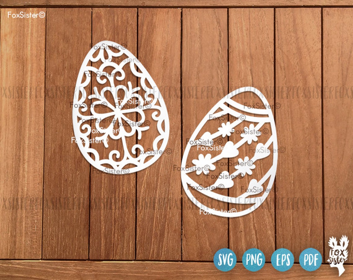 Ostereier SVG SET 1 Vorlage Osterei Ostern geschnitten Datei - Etsy.de