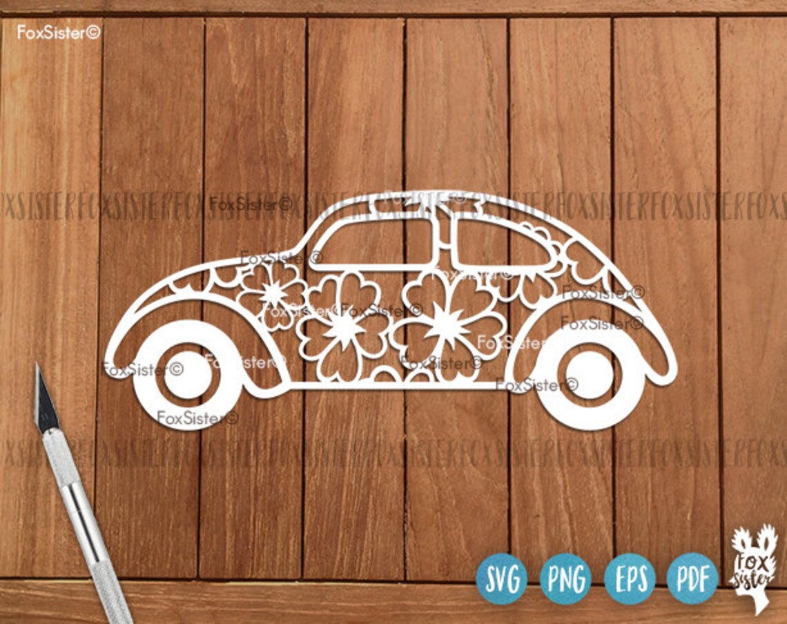 4 Autos Svg Monogramm Svg Auto Clipart Silhouette Auto Svg - Etsy.de
