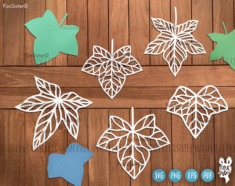 Leaf Svg Bundle for Cricut and Silhouette Leaves Svg Leaf - Etsy UK