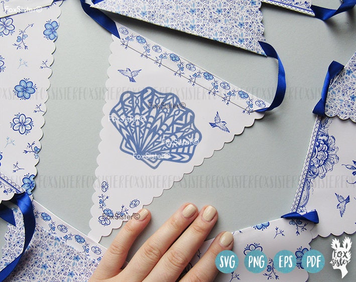 Mandala Shell SVG Bundle Tribal Shell Svg Seashells Svg - Etsy