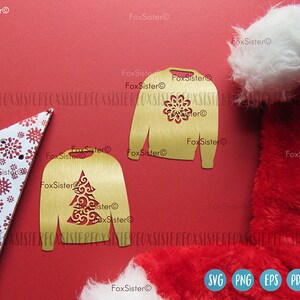 Christmas Sweater Svg Bundle, Christmas Tree, Snowflake Svg, Christmas ...