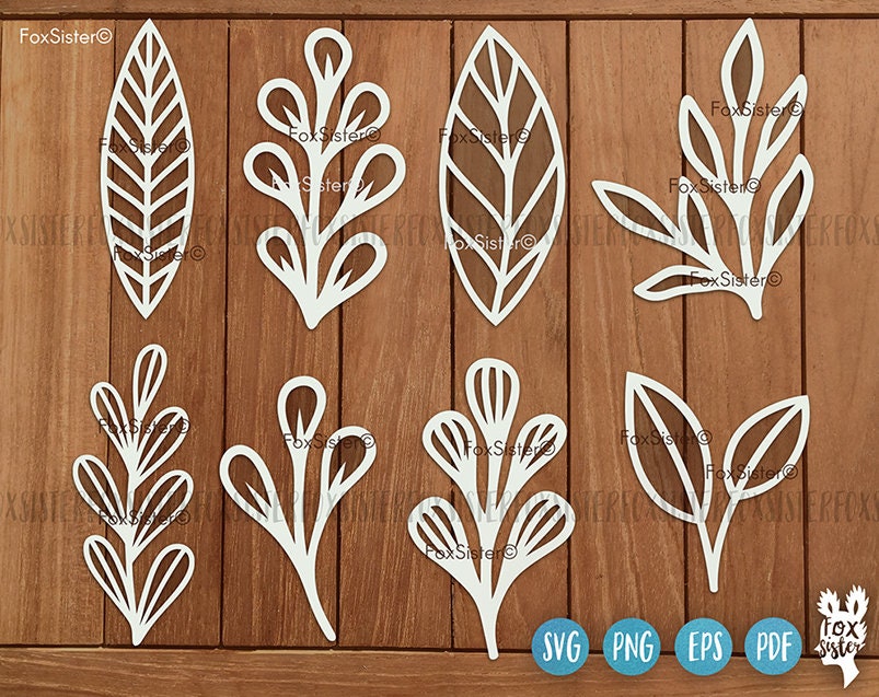 Leaves Svg Bundle Leaf Svg Leaves Cutting Svg Wreath | Etsy