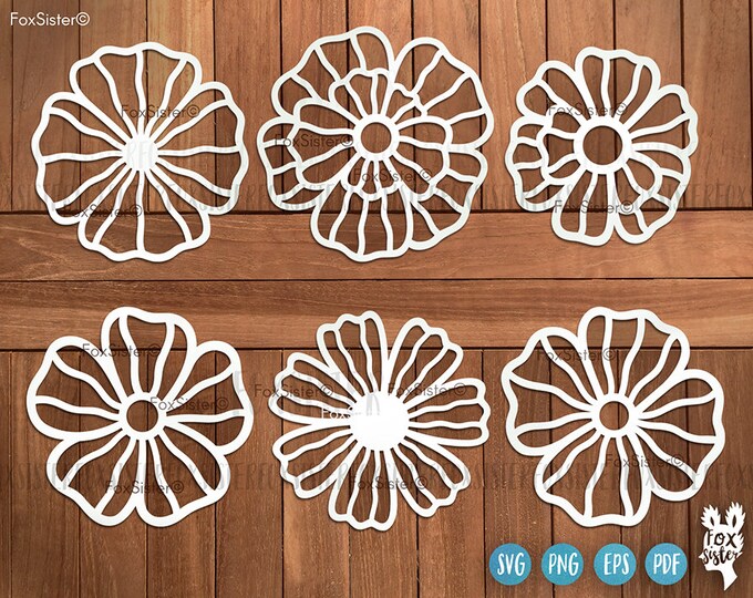 Flowers Svg Bundle Floral Svg Floral Bundle Svg for Cricut - Etsy