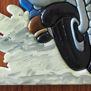 Mario on His Motor Bike 3D Segmented Wood Intarsia Pattern for DIY ...