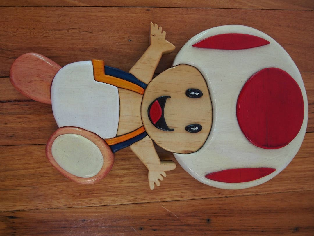 Toad 3D Segmented Wood Intarsia Pattern for DIY. Woodturning Pattern. Scroll Saw Pattern. Wood ...