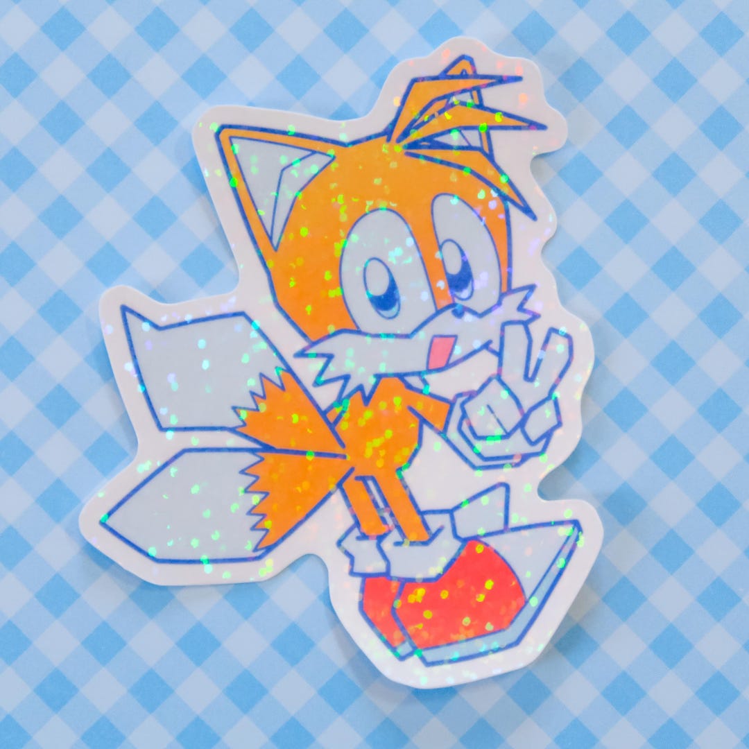 Tails Sticker - Etsy