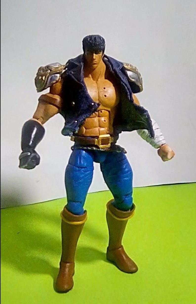 North Star Kenshiro Custom Figure With Horse - Etsy