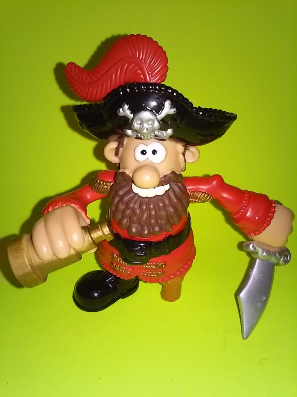 Pirate Adventure Captain Black Beard and Skeleton Captain Black Beard ...