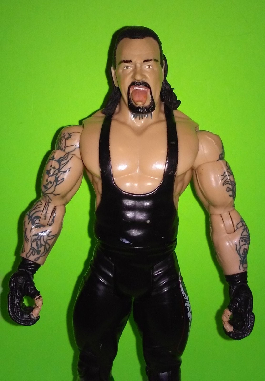 WWE the Undertaker Action Figure With Tongue Out - Etsy